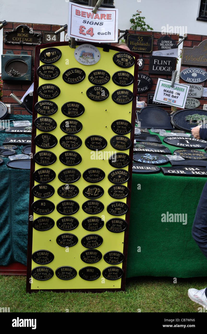 Stall Selling Wide Range Plaques High Resolution Stock Photography and ...