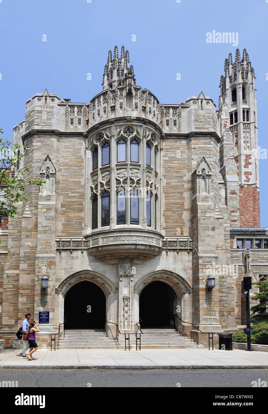 School building front hi-res stock photography and images - Alamy