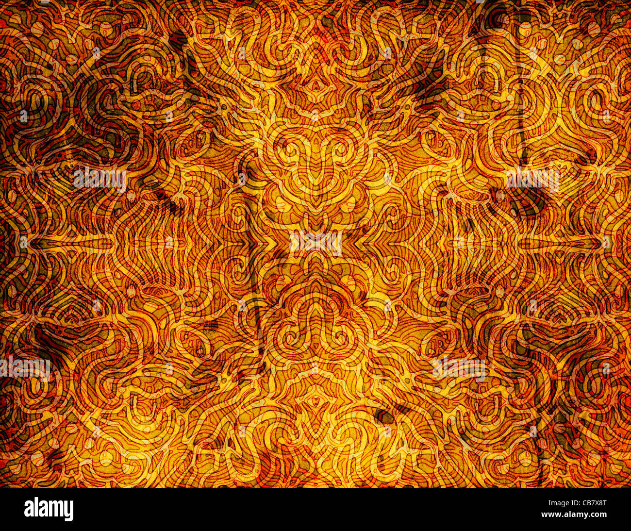 A very ornate, intricate and detailed abstract artwork - perfect as a ...