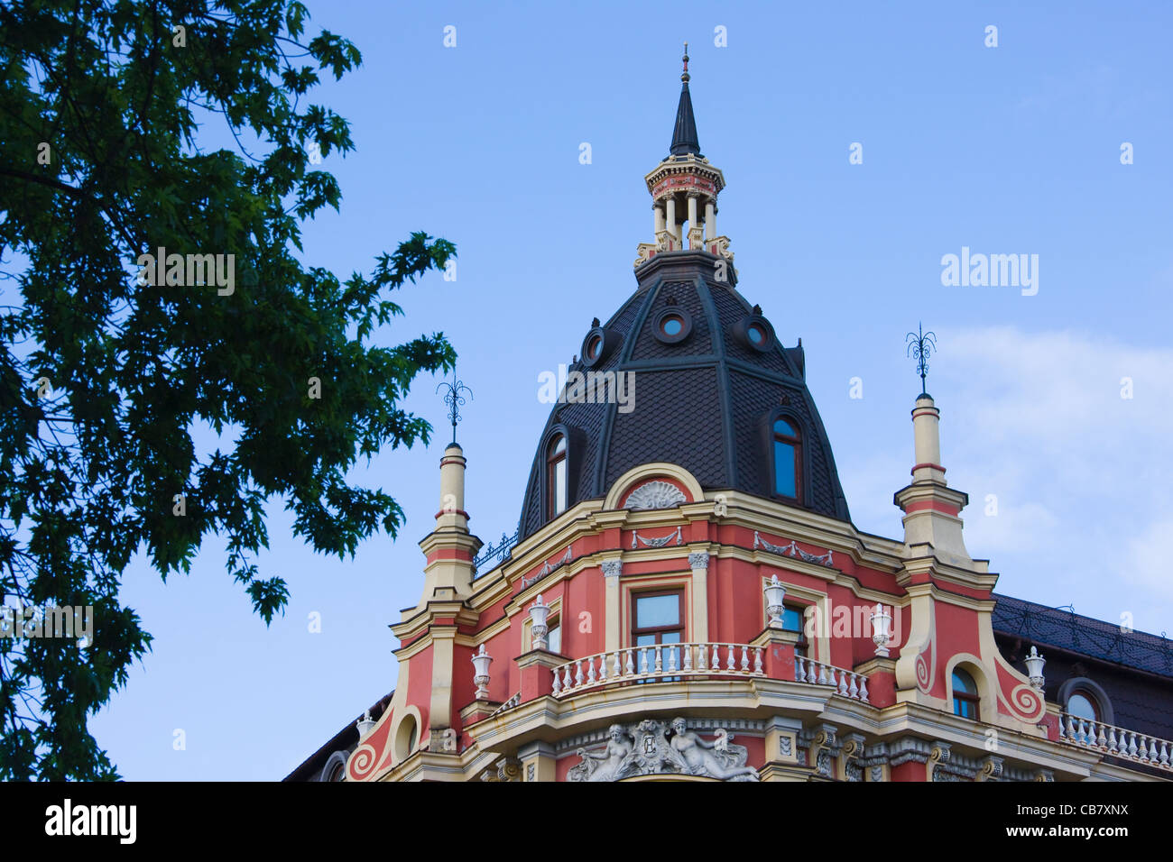 Traditional house, Kiev, Ukraine Stock Photo - Alamy