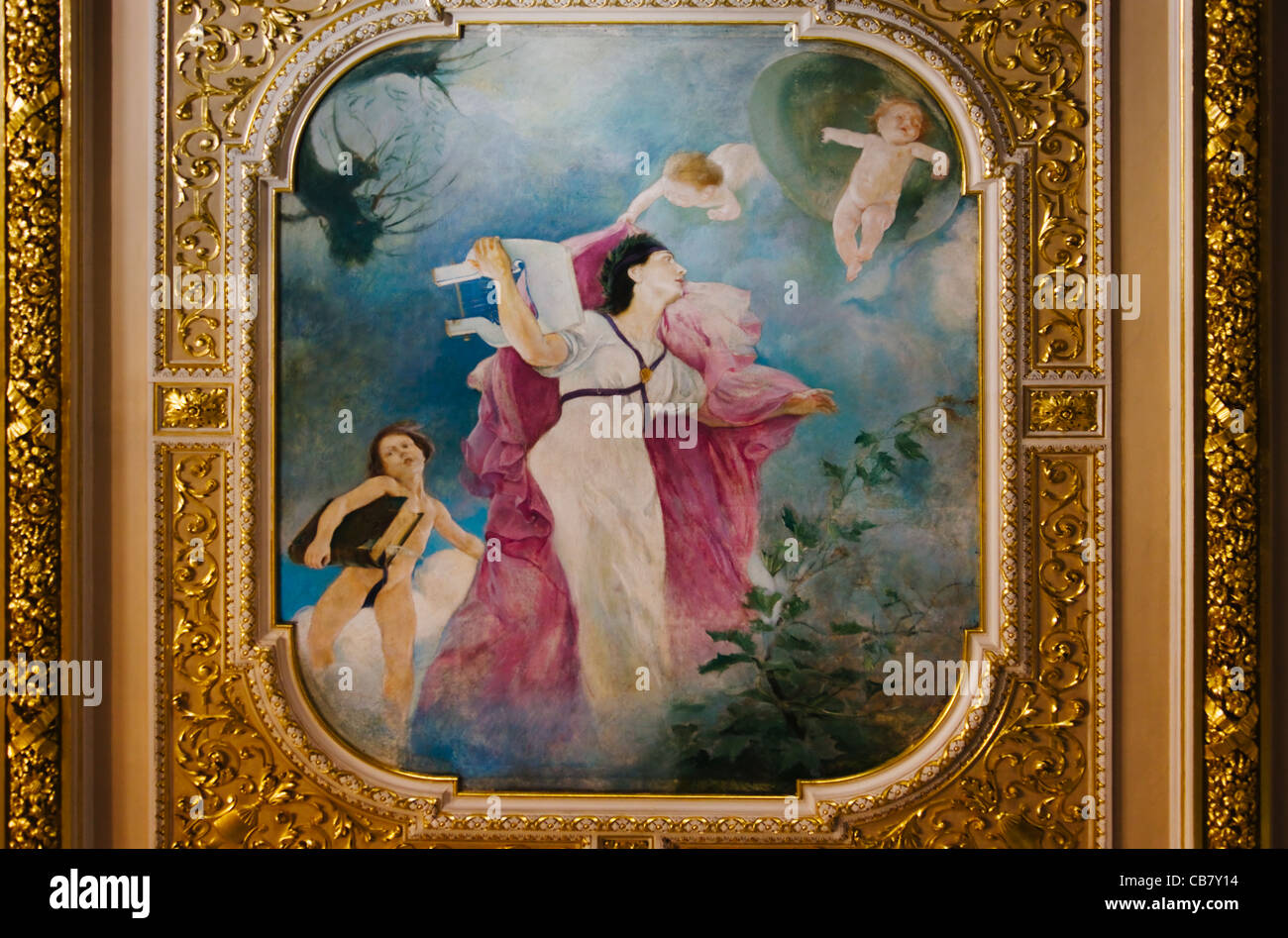 Lviv opera house interior hi-res stock photography and images - Alamy