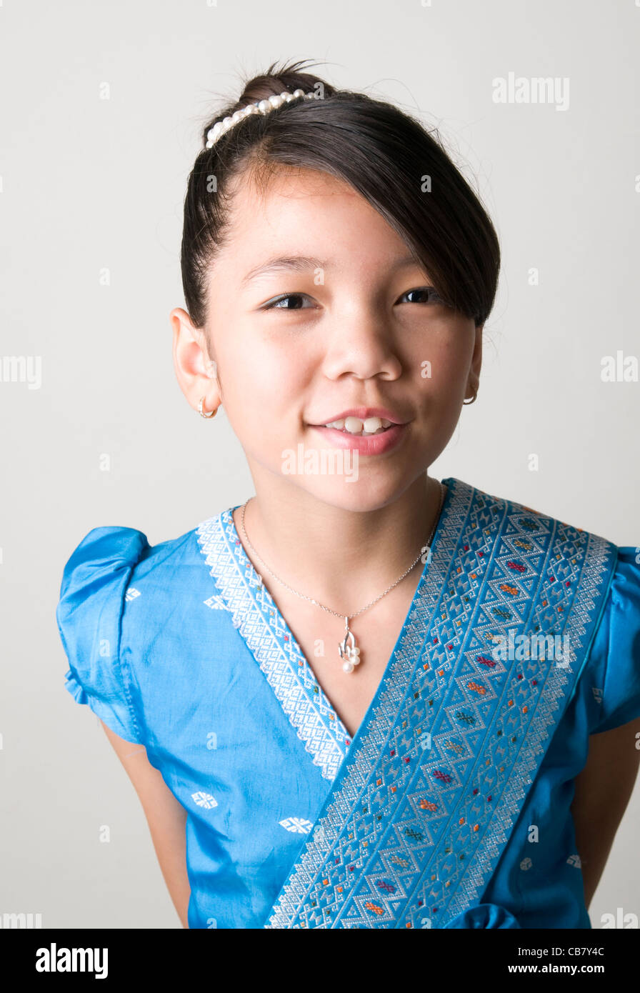 Portrait of Asian Girl Stock Photo - Alamy