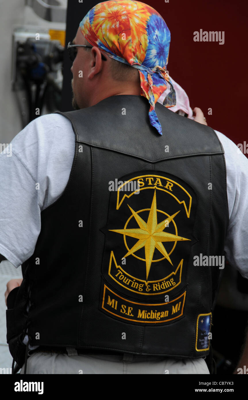 Biker vest hi-res stock photography and images - Alamy
