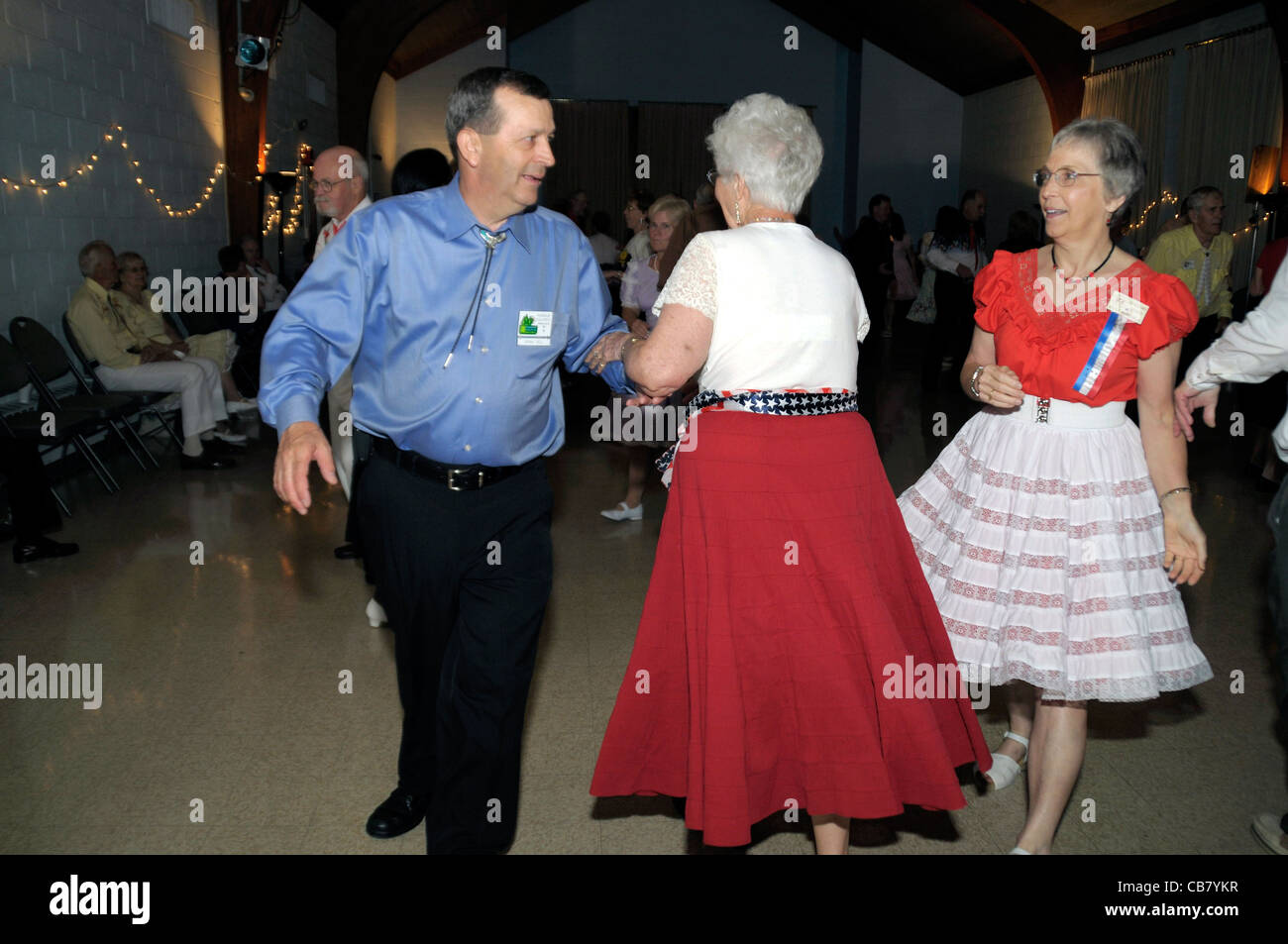 Square dance couples hi-res stock photography and images - Alamy
