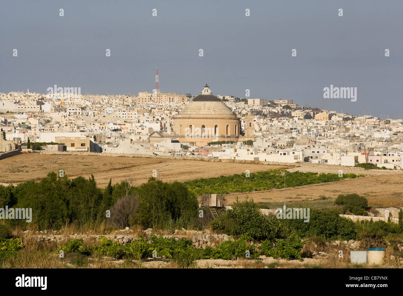Mosta: church of Our Lady of the Assumption [Mosta Dome] Stock Photo ...