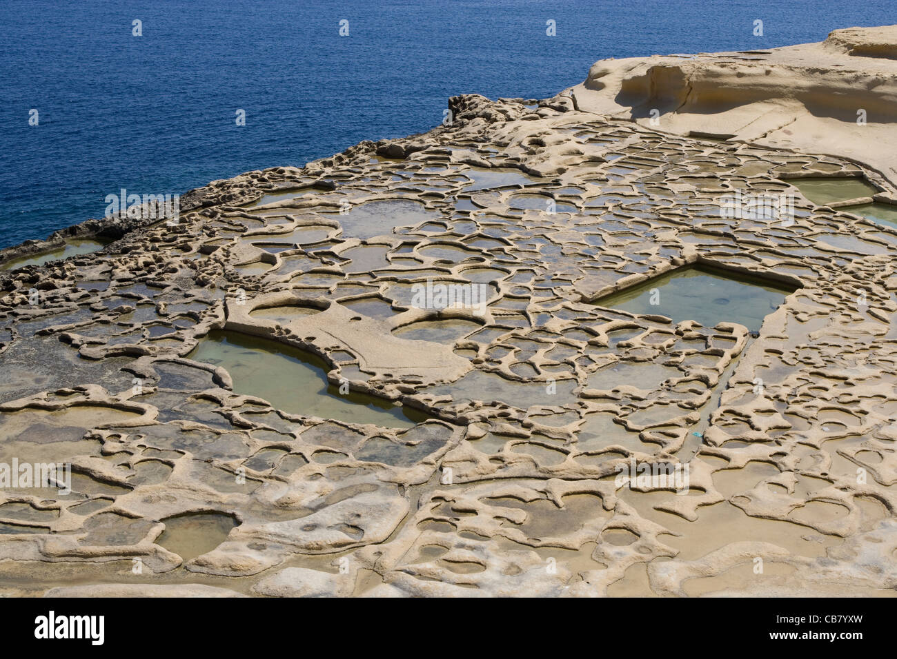 Marsalforn salt hi-res stock photography and images - Alamy