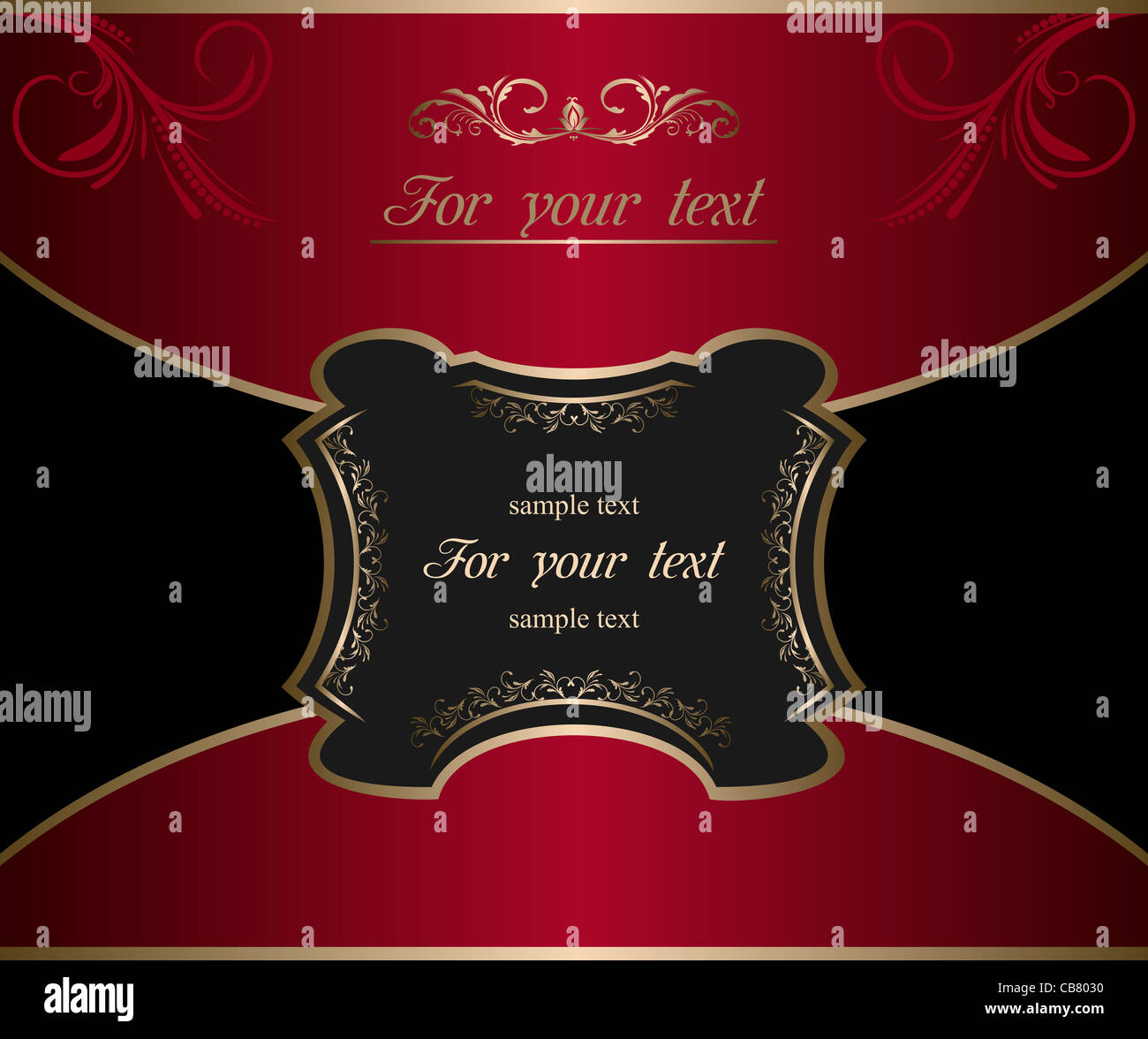 Background with label for design of packing. Vector Stock Photo - Alamy