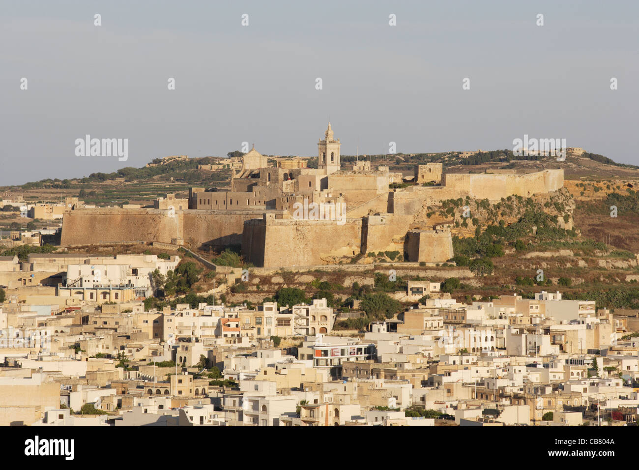 GOZO / Rabat: The Citadel Stock Photo - Alamy