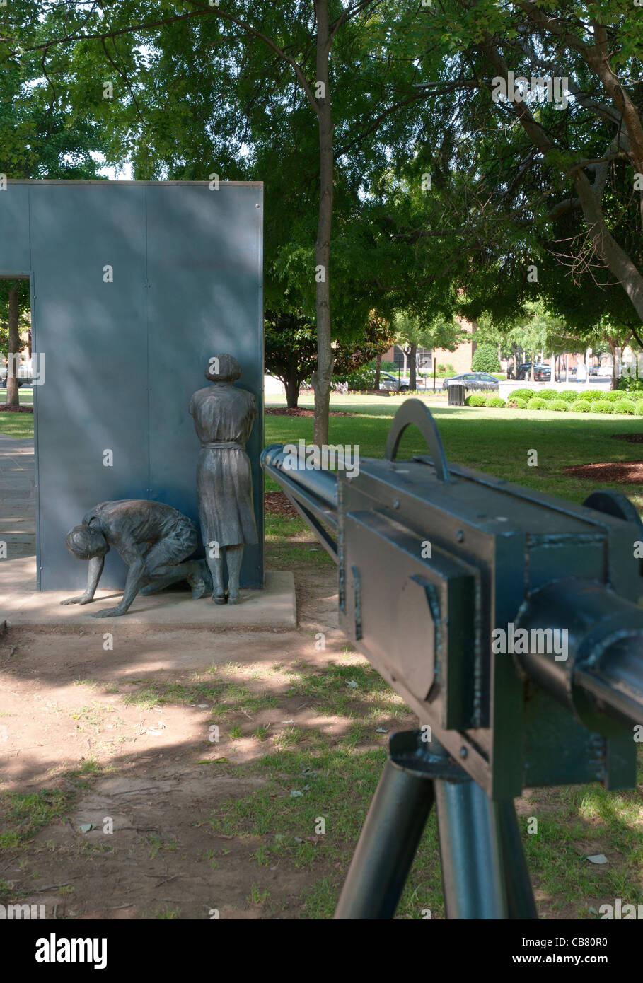 Alabama, Birmingham, Kelly Ingram Park, memorial statue to civil rights ...