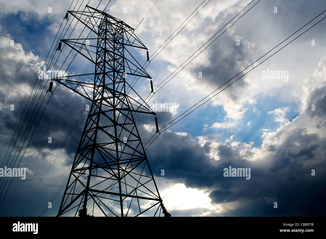 Electricity pylon usa hi-res stock photography and images - Alamy