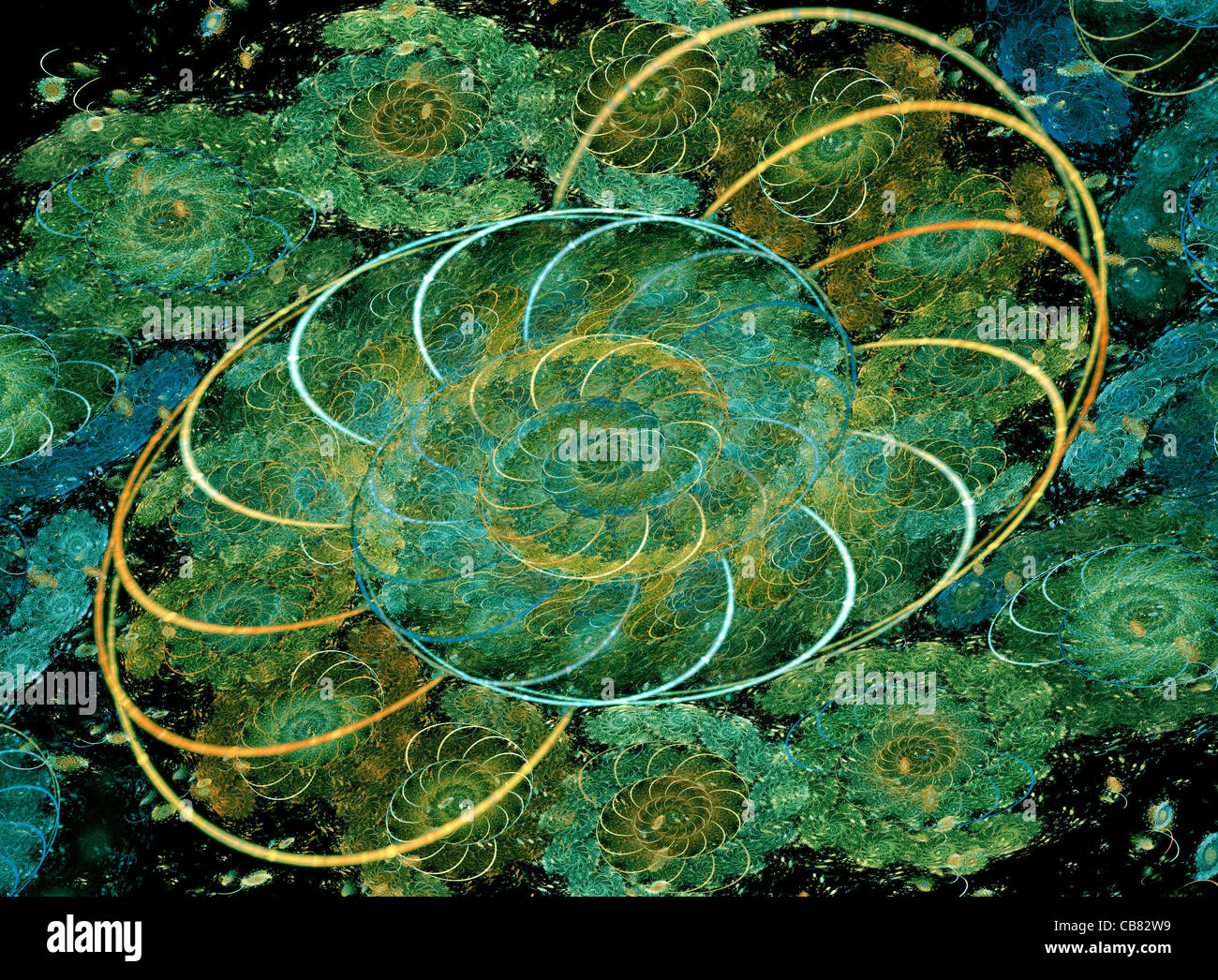 Computer Generated Fractal Art Stock Photo - Alamy