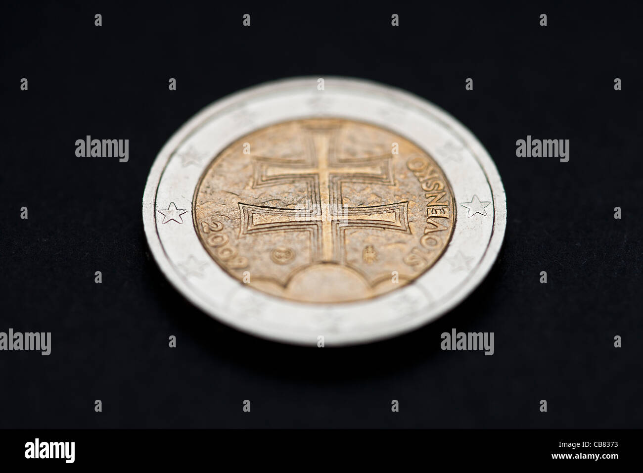 coin, Slovak euro (CTK Photo/Martin Sterba Stock Photo - Alamy