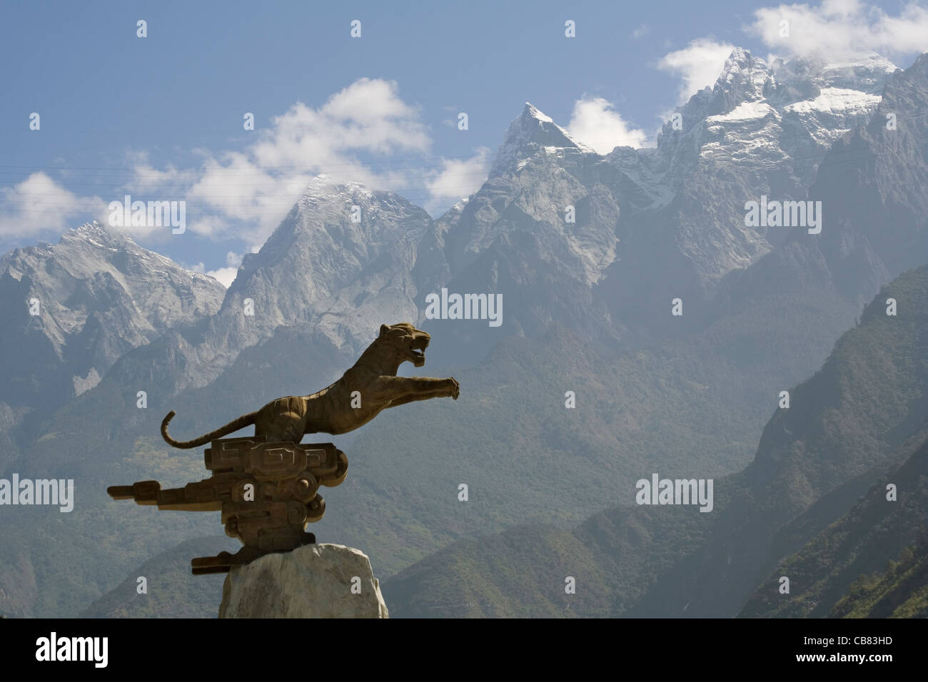 Tiger leaping hi-res stock photography and images - Alamy