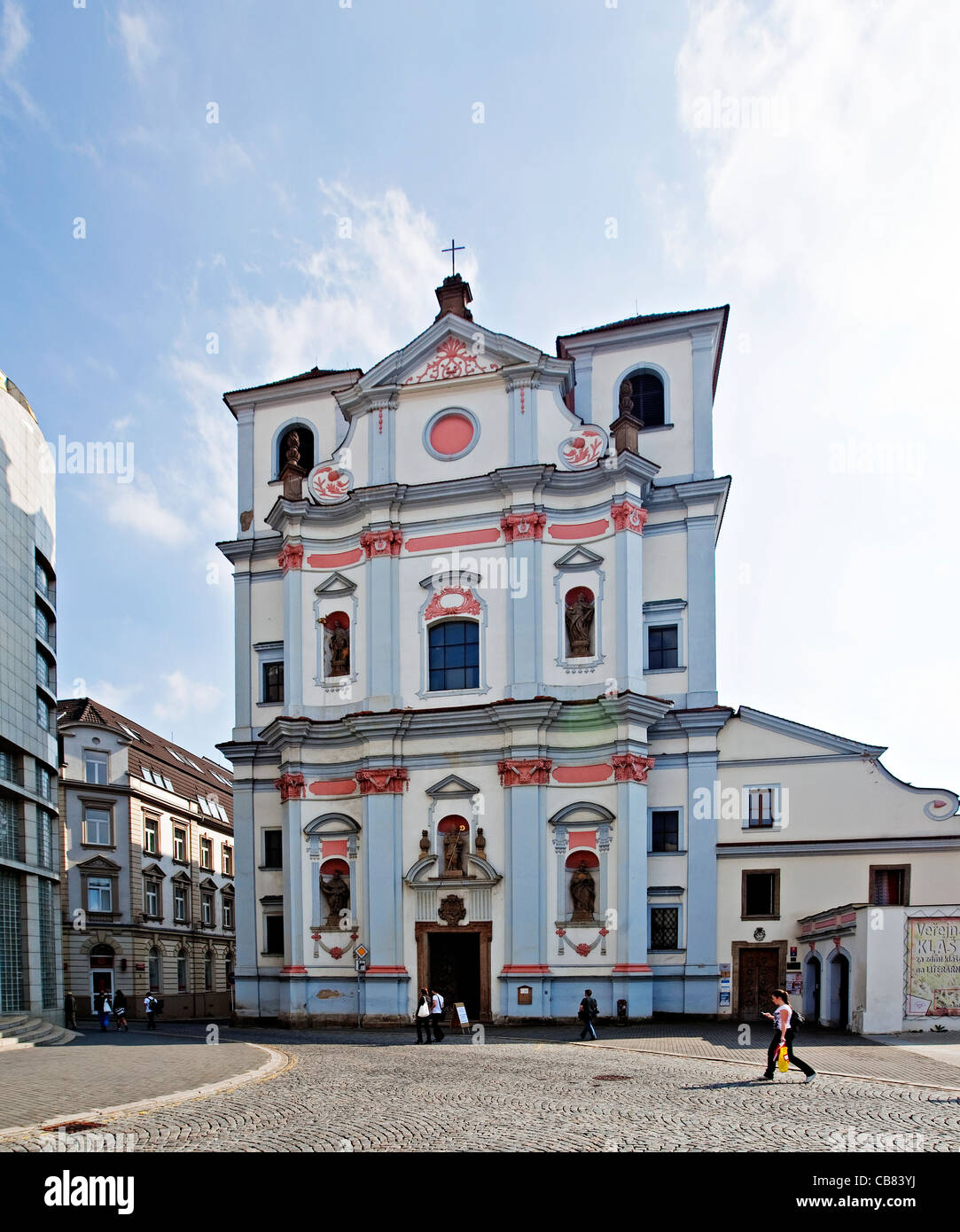 Czech places cities architecture usti nad labem hi-res stock ...