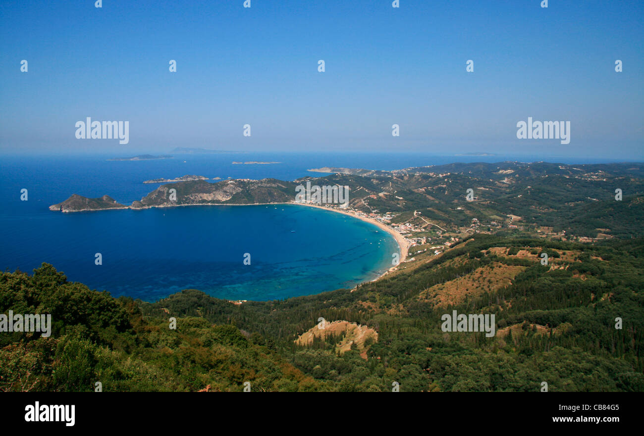 Agios georgios pagon beach corfu hi-res stock photography and images ...