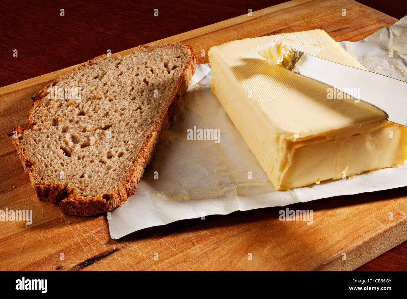 food, bread, butter, fat Stock Photo - Alamy