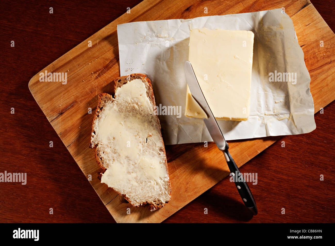 food, bread, butter, fat Stock Photo - Alamy