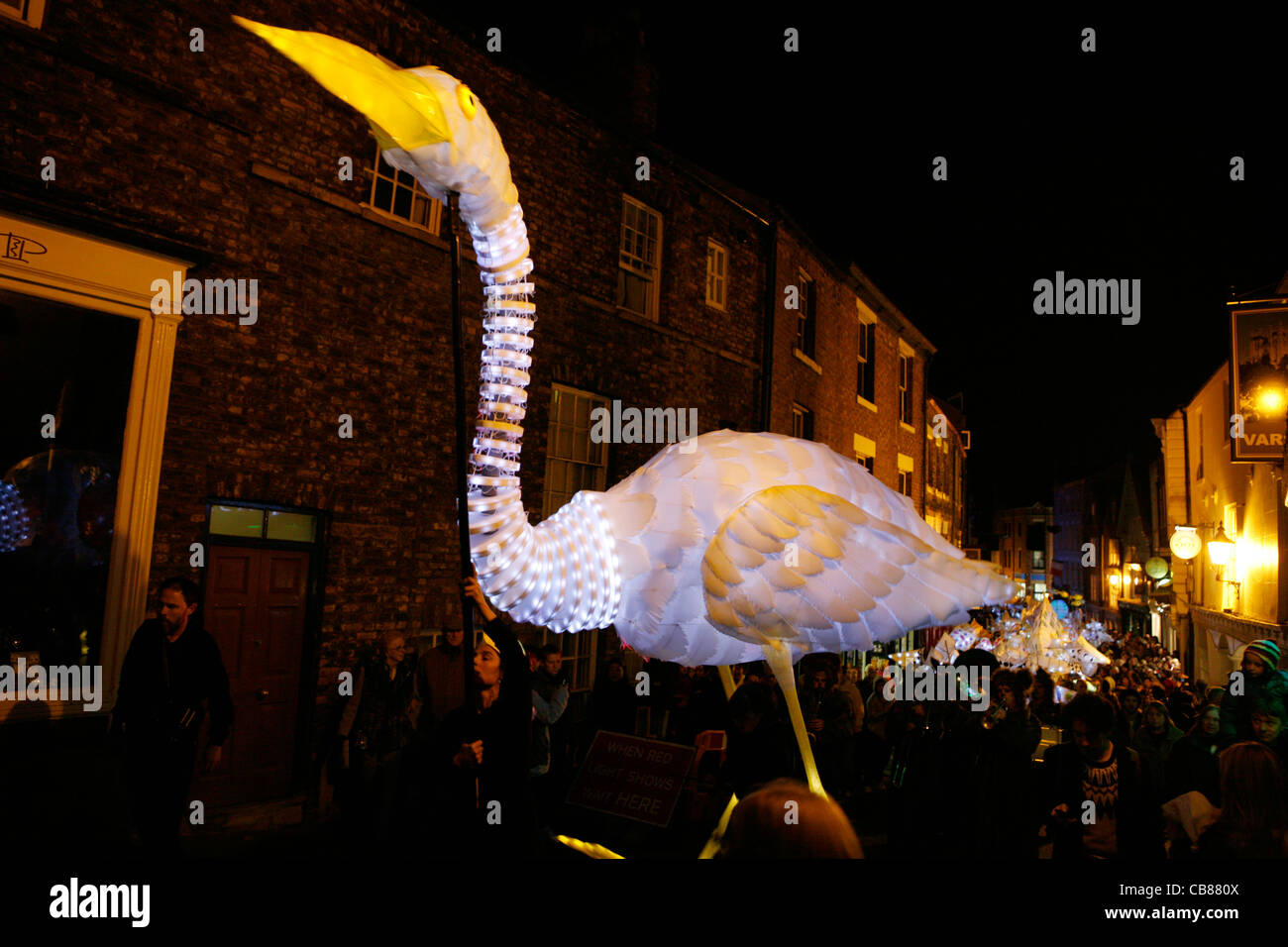 Lumiere Festival of light , Durham, UK Stock Photo - Alamy