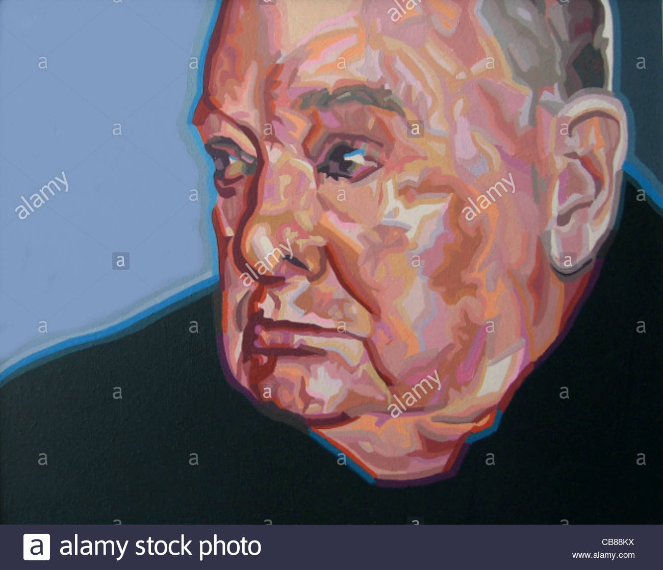 Winston Churchill Painting Stock Photos & Winston Churchill Painting ...