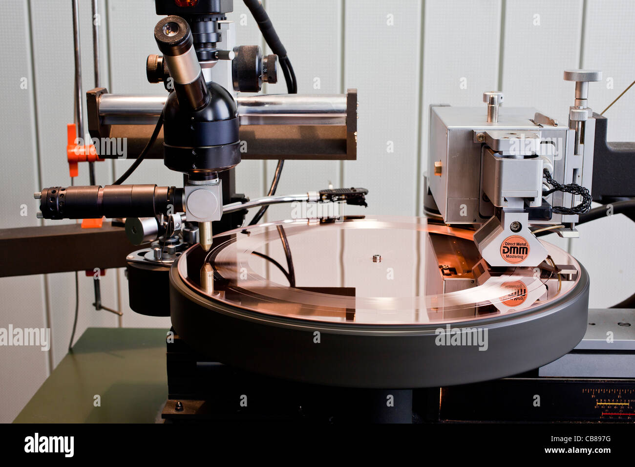 Production of vinyl records at GZ Digital Media a.s. production ...