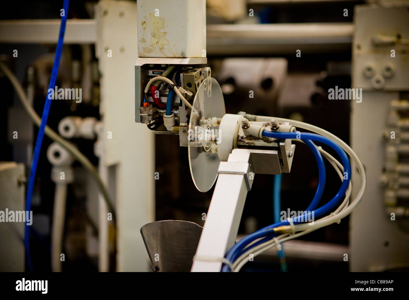 Production of CDs and DVDs at GZ Digital Media a.s. production facility ...