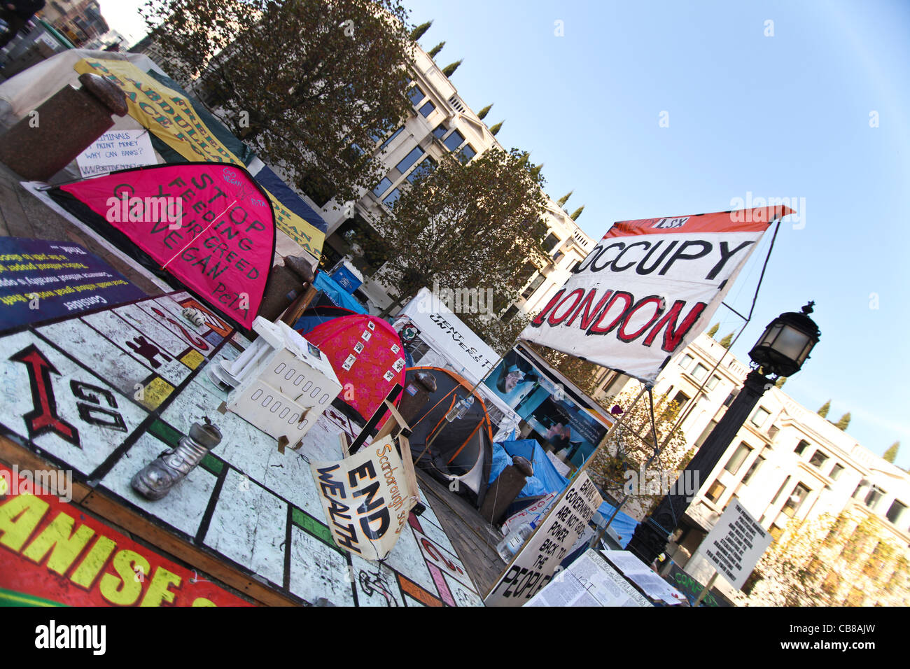 Occupy London is an ongoing peaceful protesT and demonstration against ...