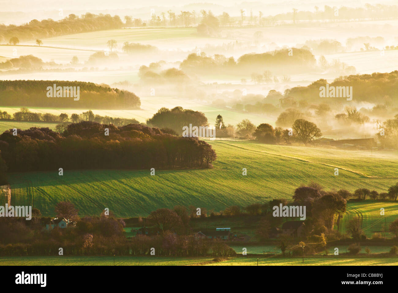 Pewsey vale winter hi-res stock photography and images - Alamy