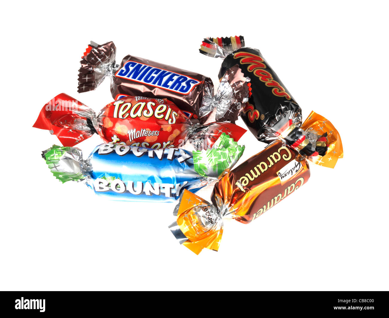 Selection of Chocolate Sweets Stock Photo - Alamy