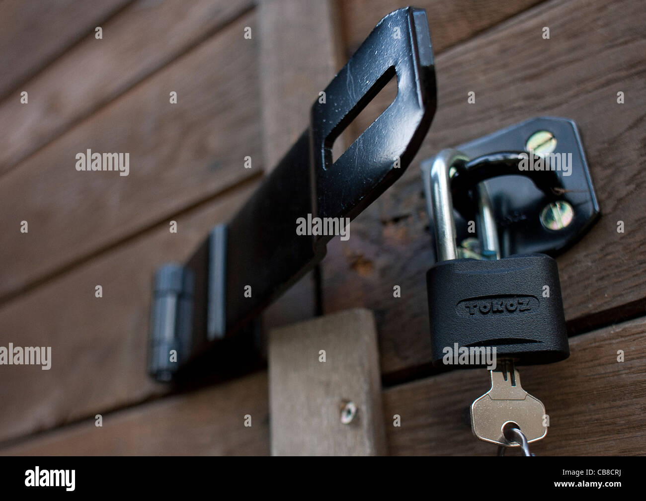 Hasp and lock hi-res stock photography and images - Alamy