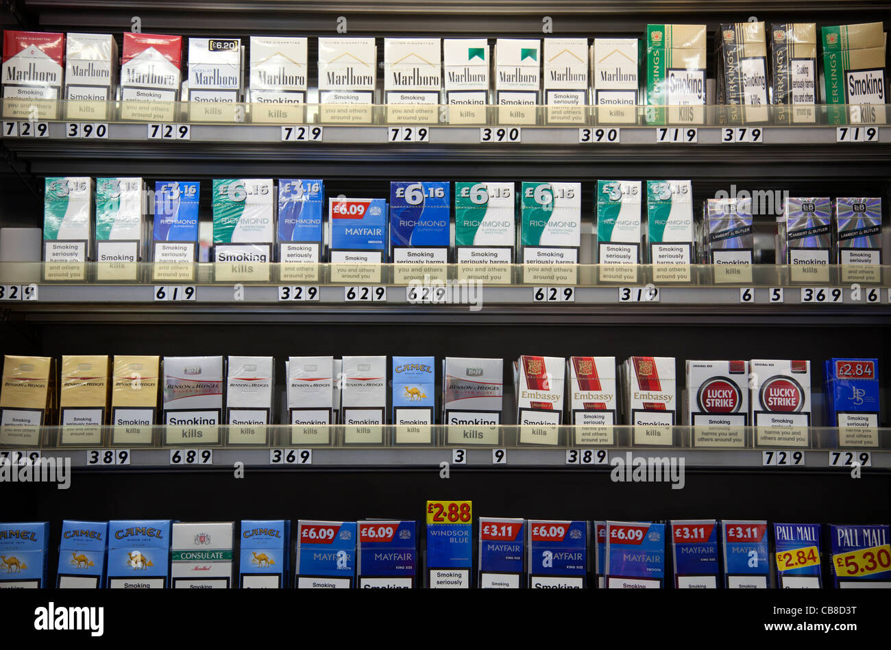 Cigarette Brands High Resolution Stock Photography and Images - Alamy