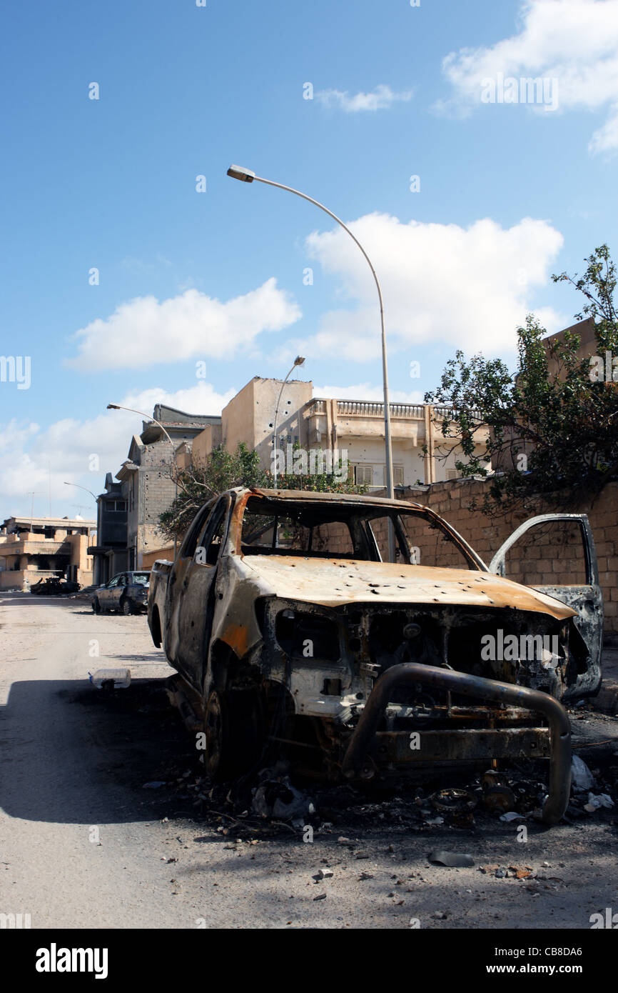 Libya sirte damage hi-res stock photography and images - Alamy