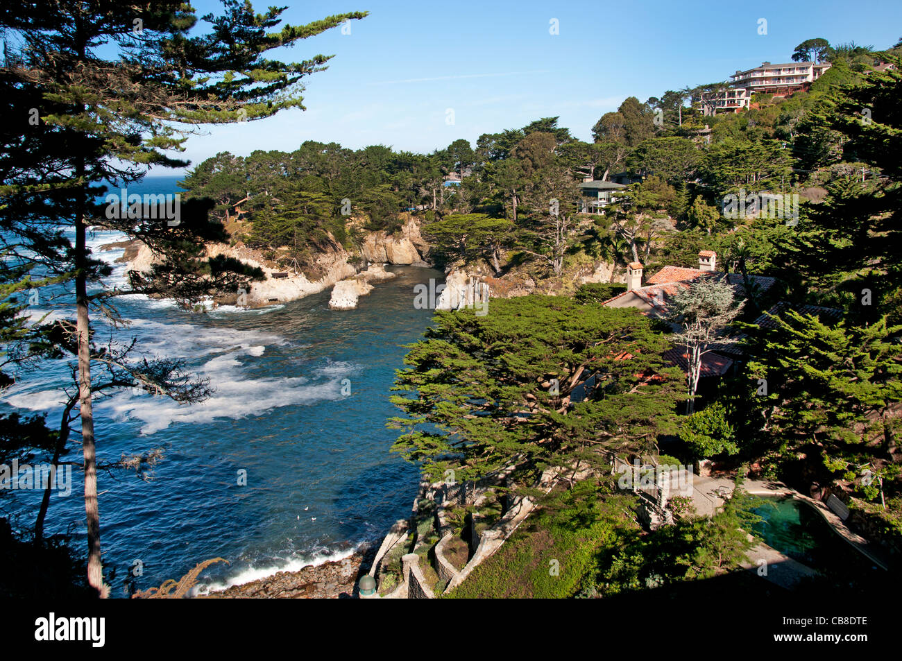 The rugged coastline of Big Sur California Pacific Ocean coast beach ...