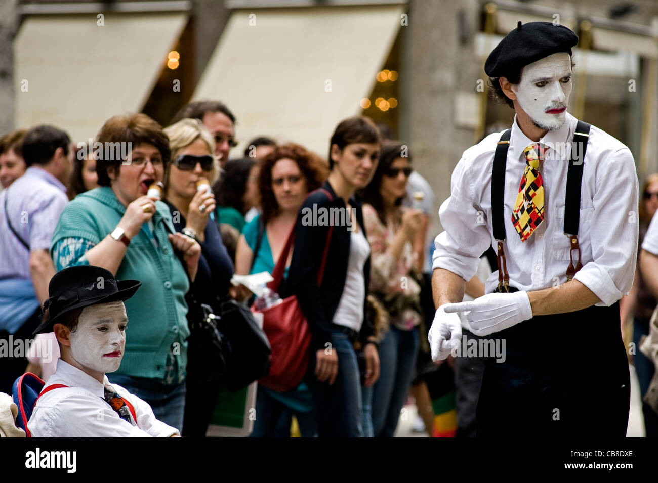 Italian mime High Resolution Stock Photography and Images - Alamy