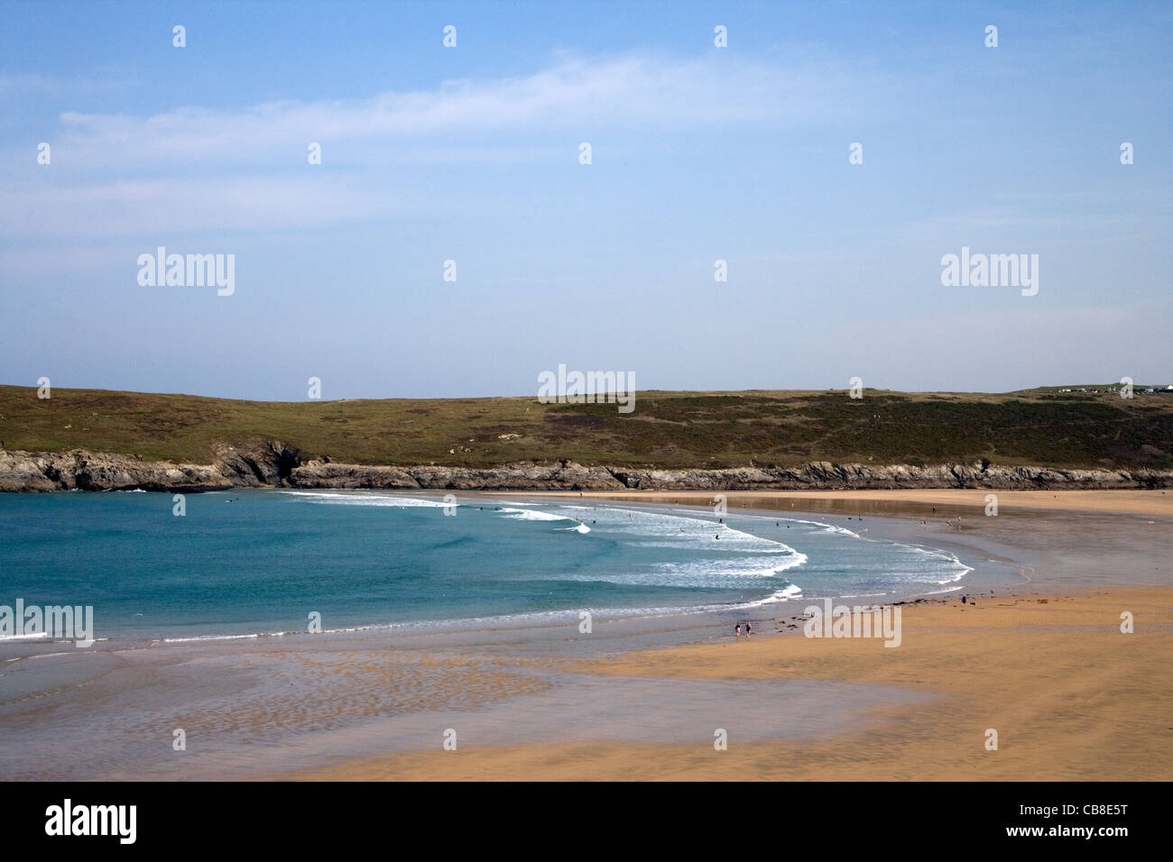 Crantock bay hi-res stock photography and images - Alamy