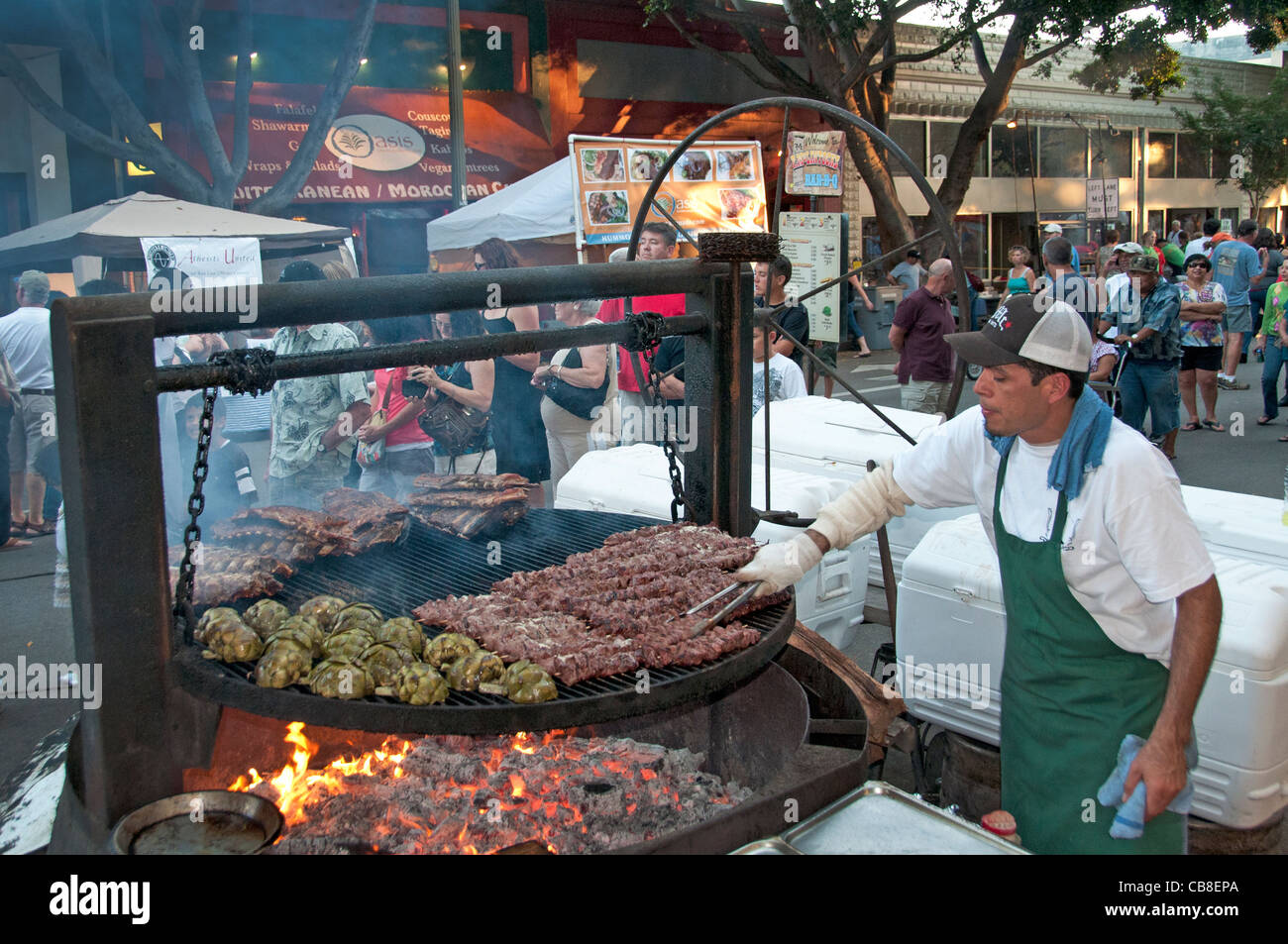 San Louis Obispo California United States City Barbecue San Louis ...