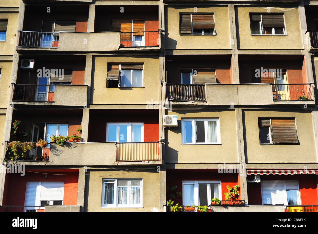 Detail of a building. Belgrad, Serbia Stock Photo - Alamy