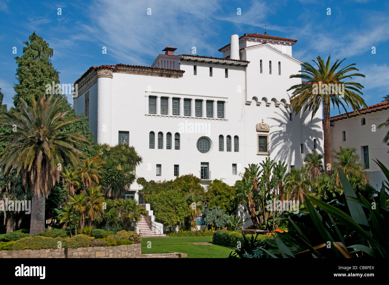 Santa Barbara Courthouse California United States Stock Photo - Alamy