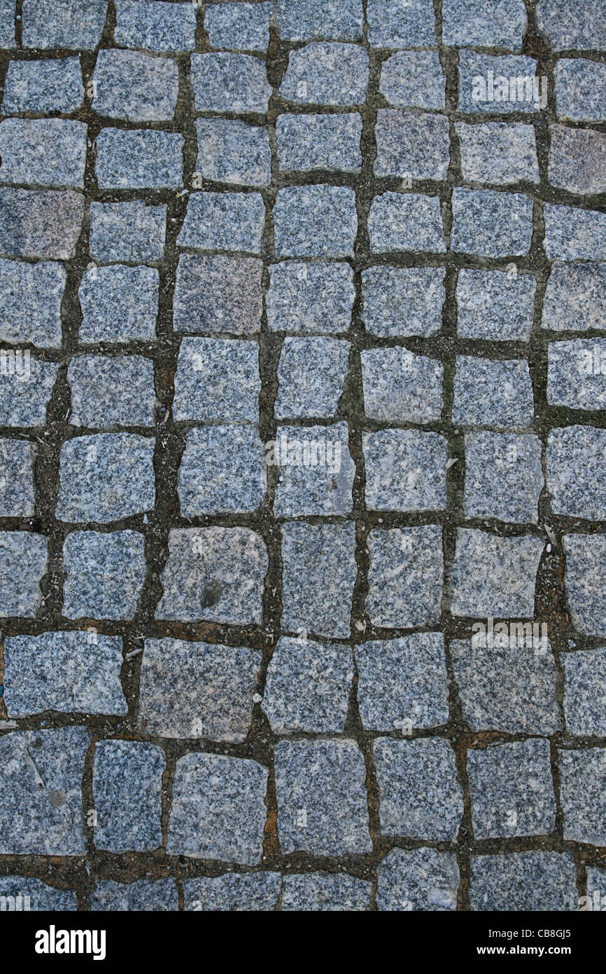 cubed granite paver stone background Stock Photo - Alamy