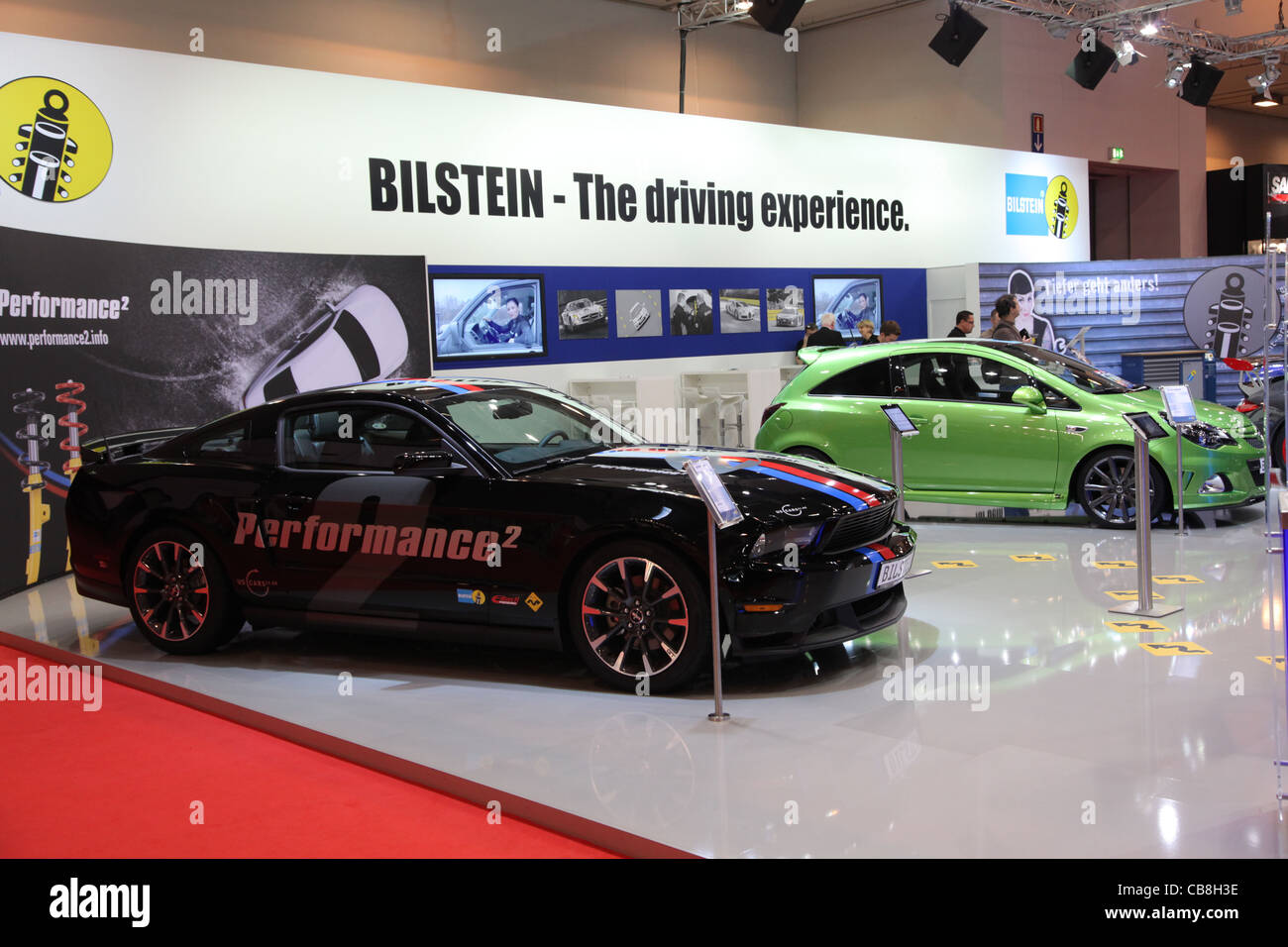 BILSTEIN Tuning stand at the Essen Motor Show in Essen, Germany, on ...