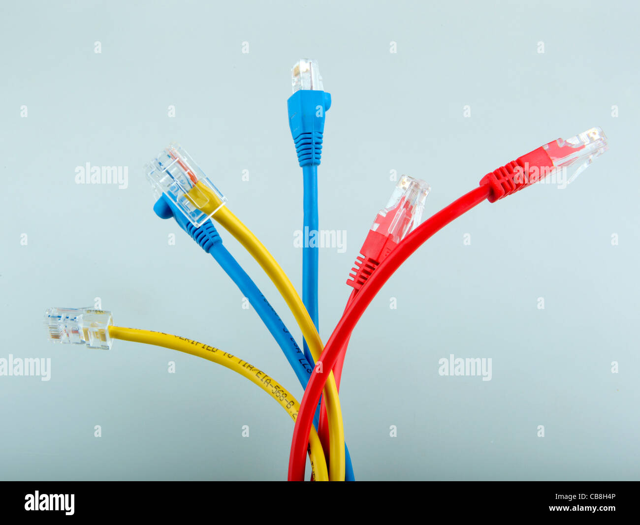 Usb cables cord connect pc cords hi-res stock photography and images ...