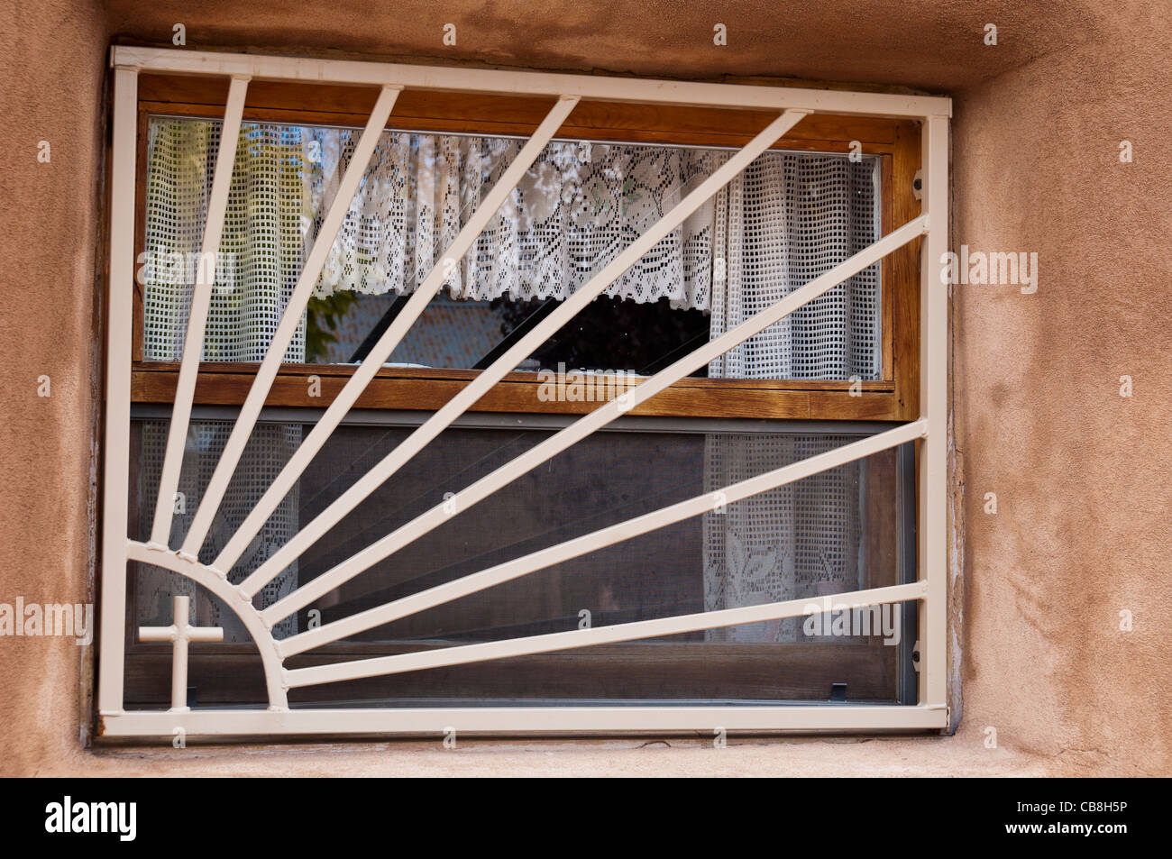 Window, Santuario de Chimayo, Chimayo, New Mexico Stock Photo - Alamy