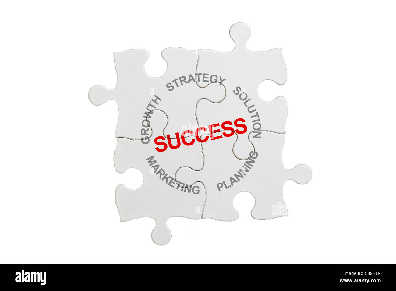 Puzzle, business concept marketing Strategy Stock Photo - Alamy