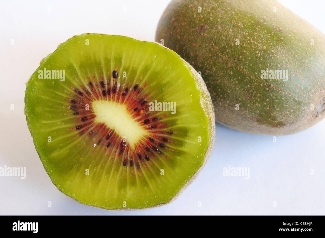 Closeup view of fresh kiwi fruits Stock Photo - Alamy
