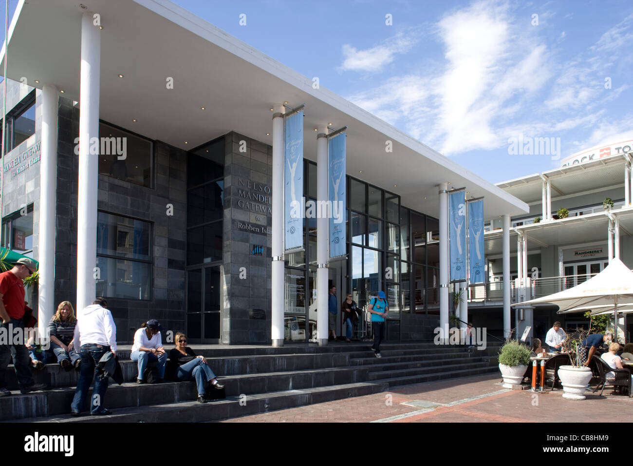 Cape Town: V&A Waterfront - Nelson Mandela Gateway Stock Photo - Alamy