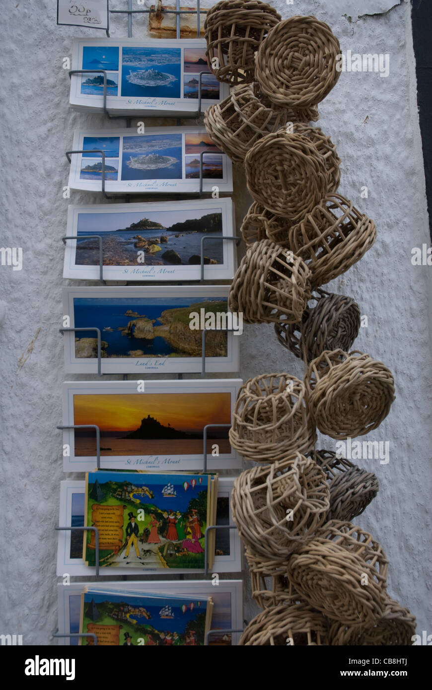 Souvenir shop display of postcards hi-res stock photography and images ...