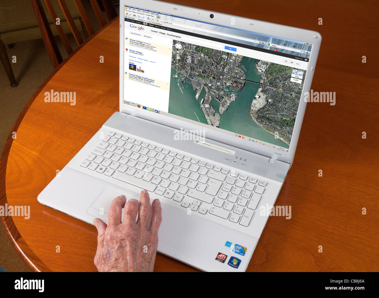 Google earth map hi-res stock photography and images - Alamy