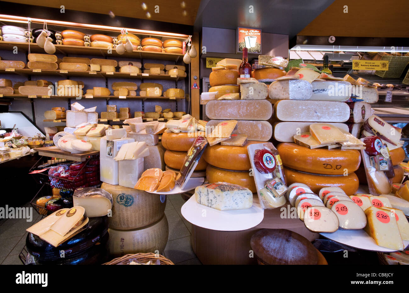 Cheese store, Amsterdam, The Netherlands Stock Photo - Alamy
