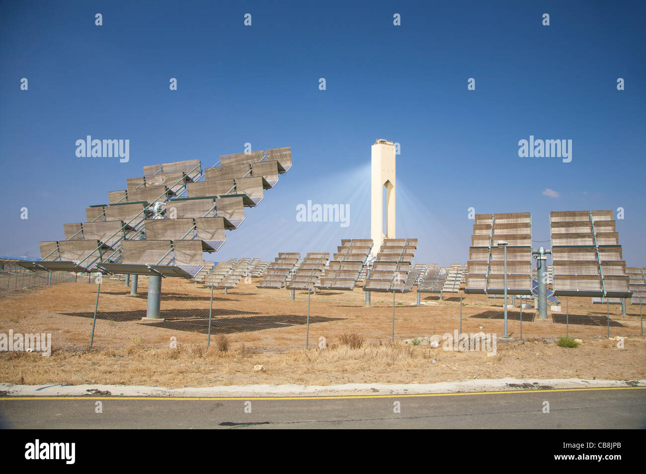 Solar power plant sanlucar hi-res stock photography and images - Alamy