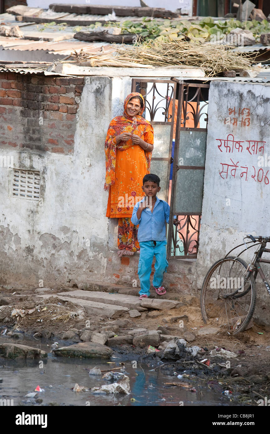 Idgah Slum Area - Jaipur, Rajasthan, India Stock Photo - Alamy