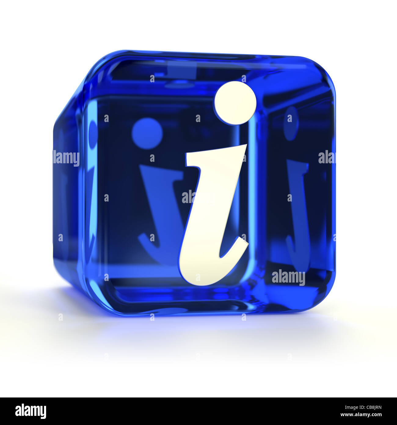 Blue info hi-res stock photography and images - Alamy